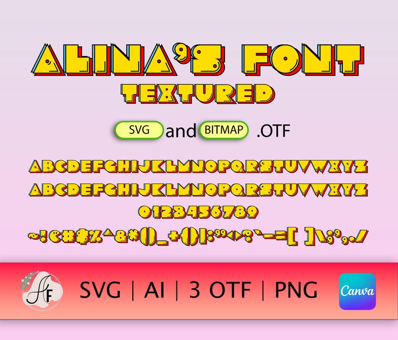 Pacmaze Color Font (retro Arcade Typography OTF, SVG, PNG) - Etsy