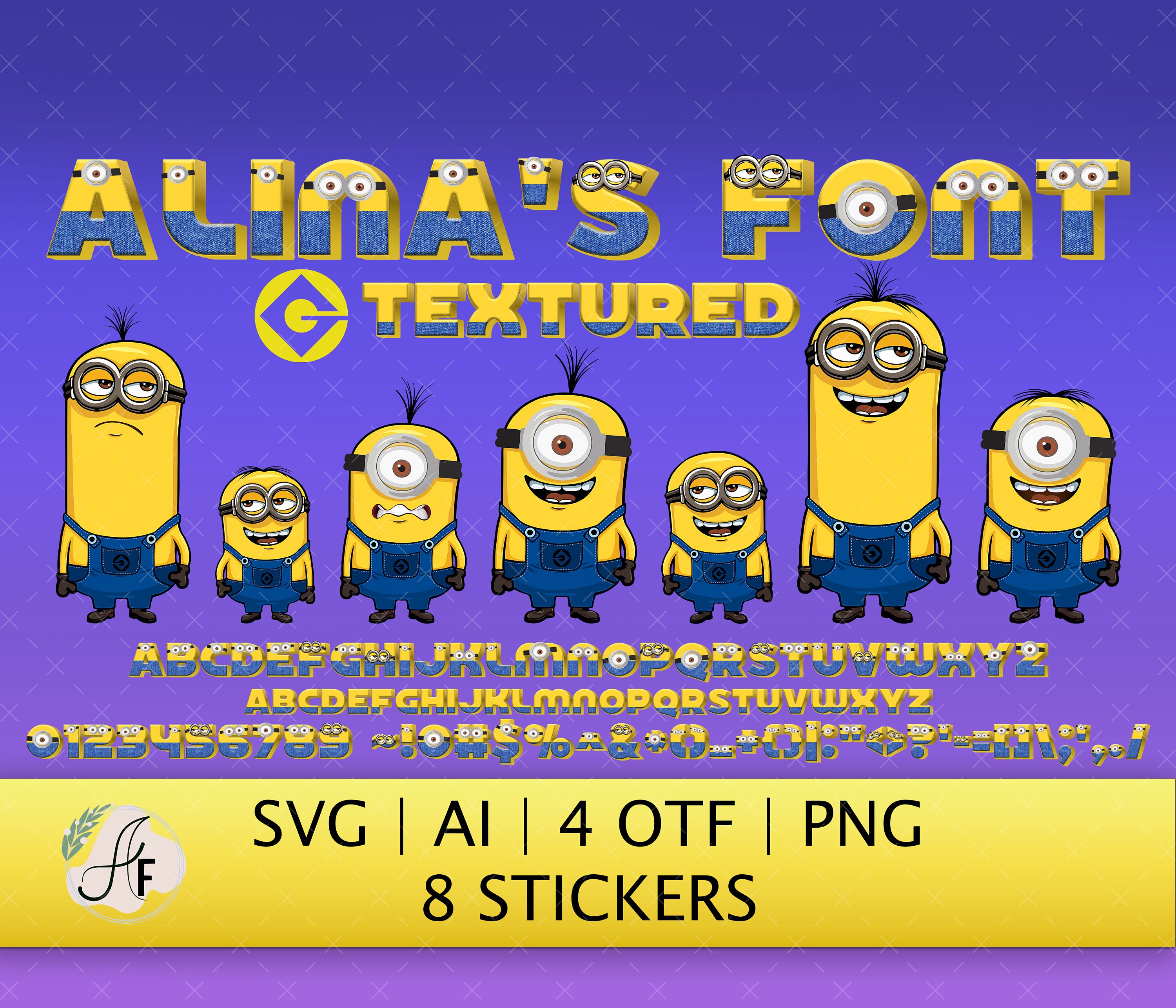 Despicable Me Minion Font