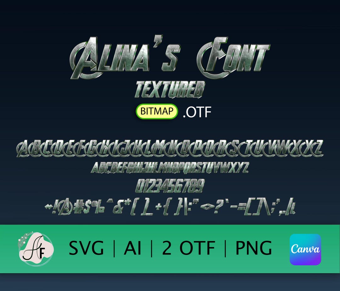 Heroic Legacy Color Font (survival Battle Script OTF, SVG, PNG) - Etsy