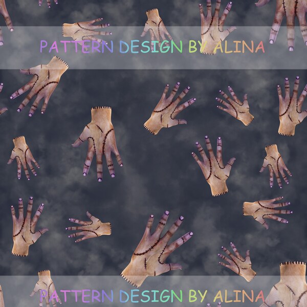 Paper Addams Family Seamless - Etsy