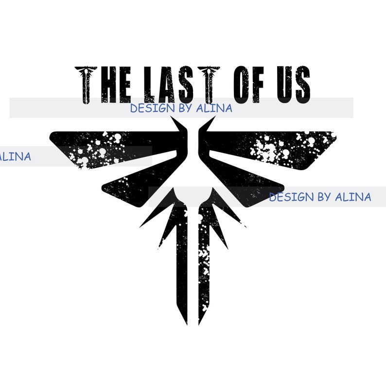 The Last of Us Font Ellie's Moth Tattoo Svg Moth Symbol - Etsy