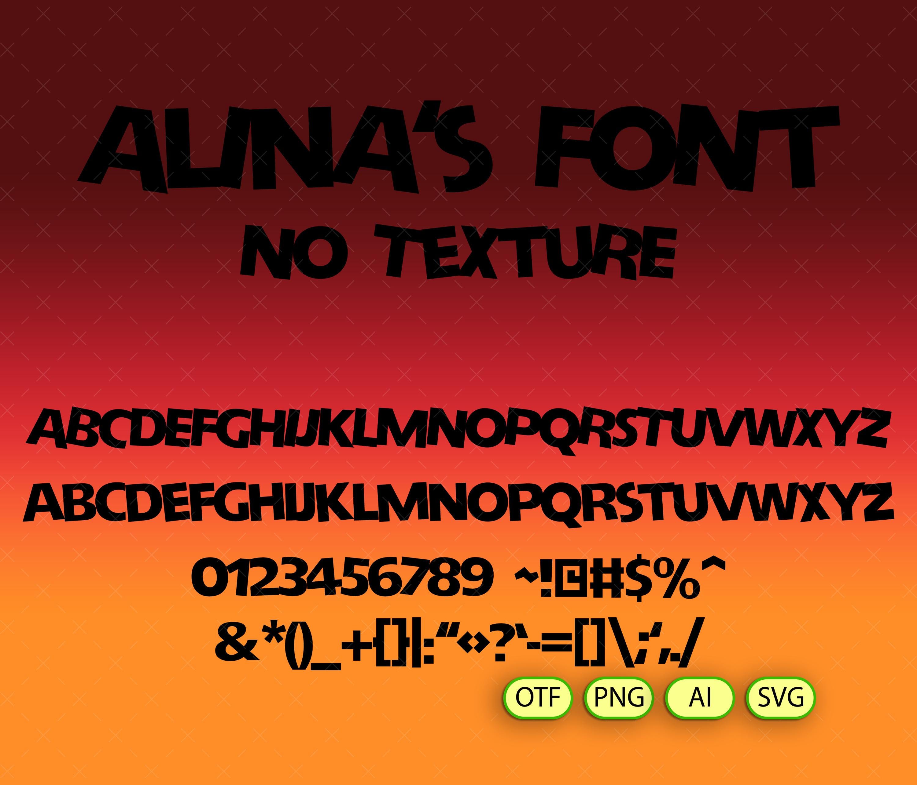 Zoo Color Font (cartoon Typeface OTF, SVG, PNG) - Etsy
