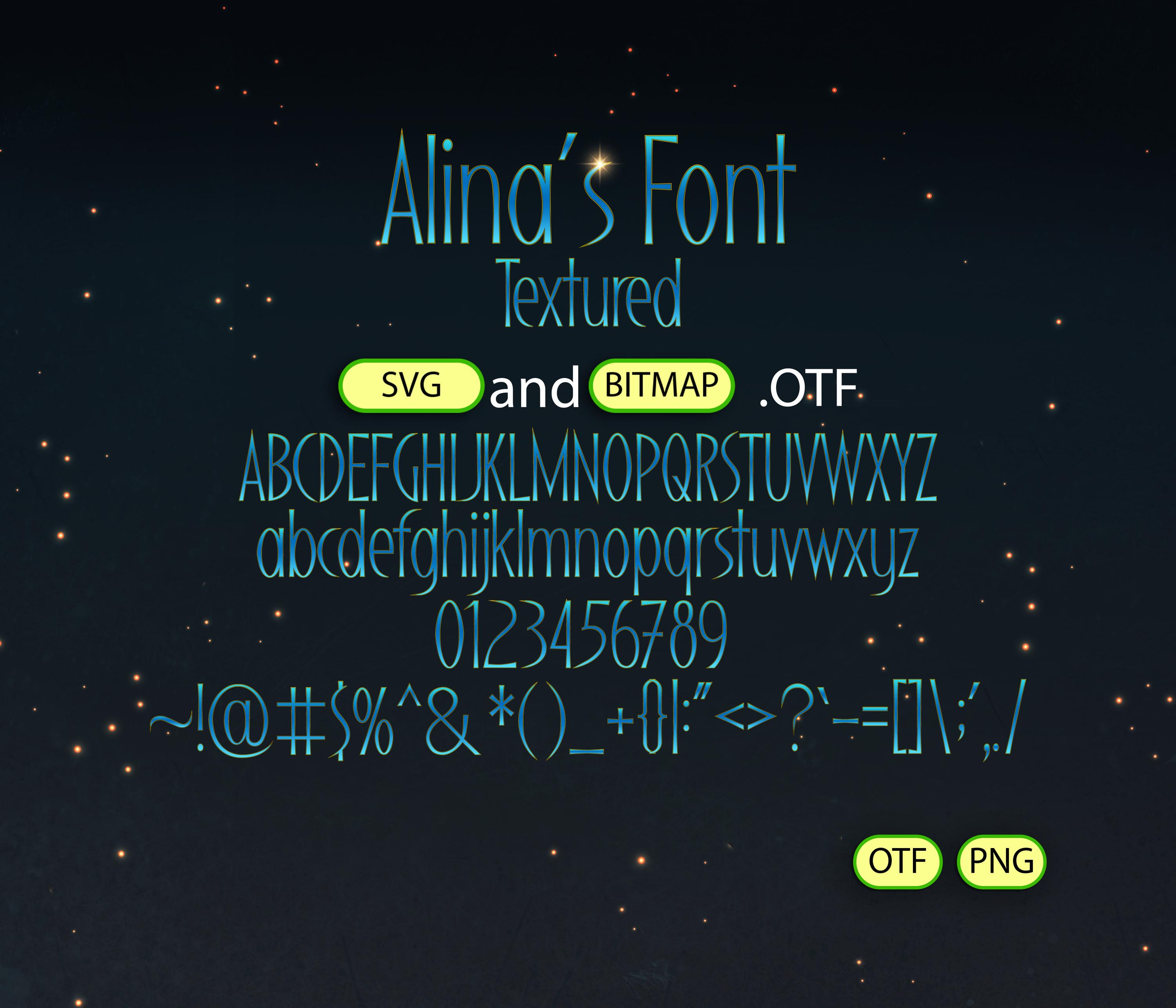 Magical Dream Color Font (wishes Typeface OTF, SVG, PNG) - Etsy
