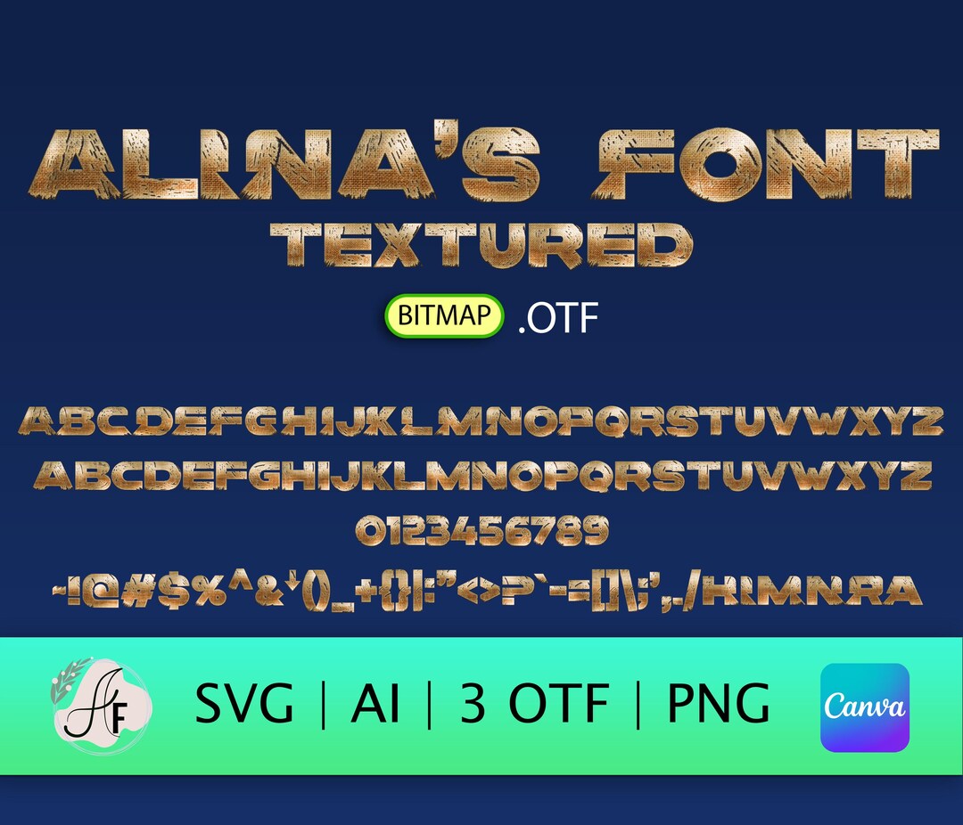 Elemental Mastery Color Font (fantasy Typography OTF, SVG, PNG) - Etsy
