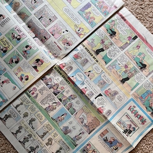 Philadelphia Inquirer Comics Sunday August 2, 1987 | Vintage Newspaper ...