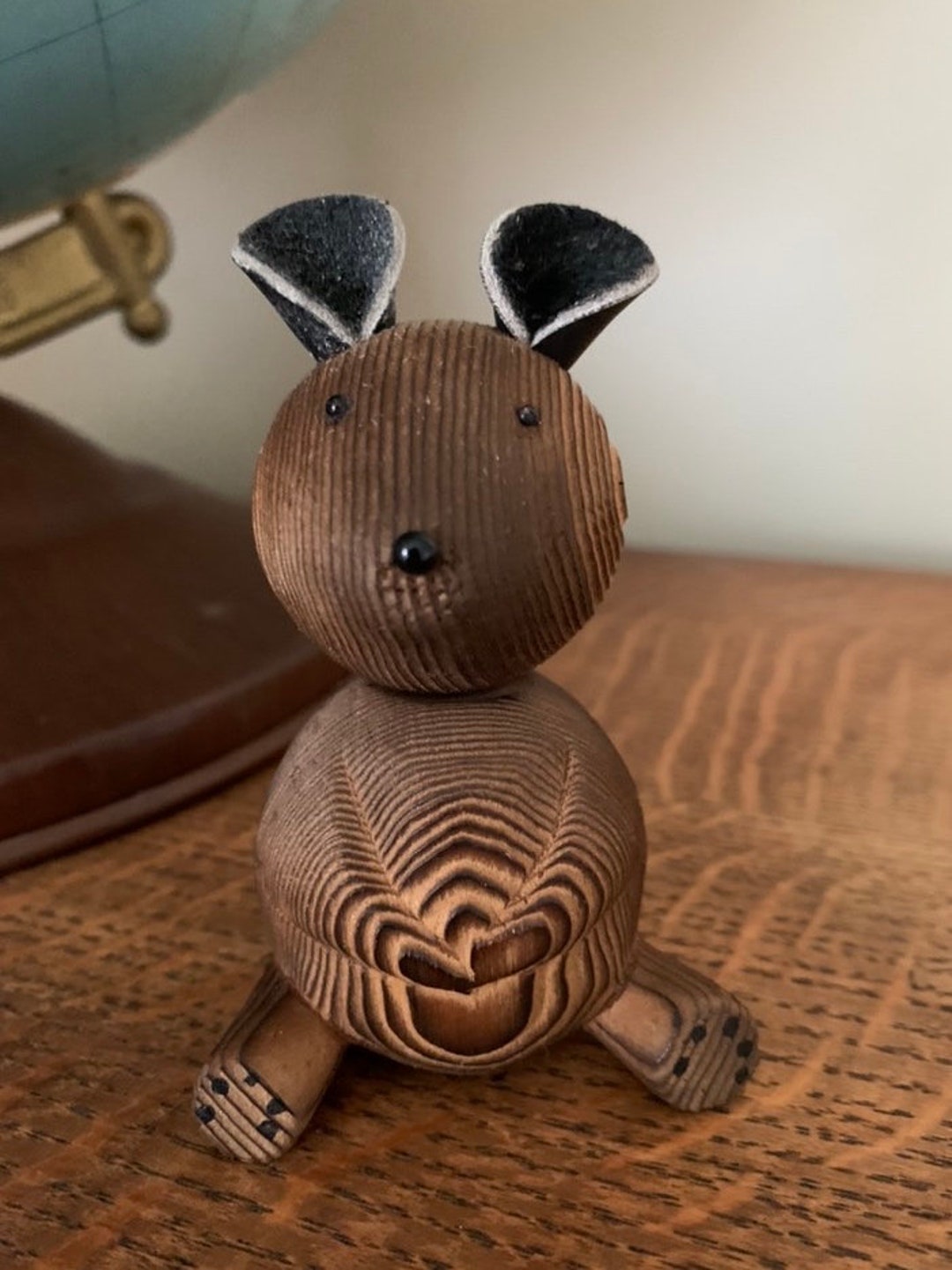 Vintage Mouse Figurine | Wooden Mouse Statue | Wooden Mouse | Antique ...