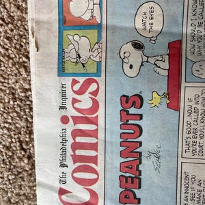 Philadelphia Inquirer Comics Sunday August 2, 1987 | Vintage Newspaper ...