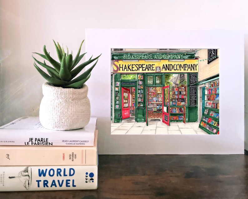 Premium Art Print | Shakespeare and Company | Bookstore | Paris ...