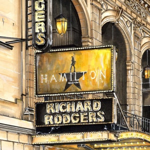 Premium Art Print | Hamilton Musical | Lin-manuel Miranda | Broadway ...