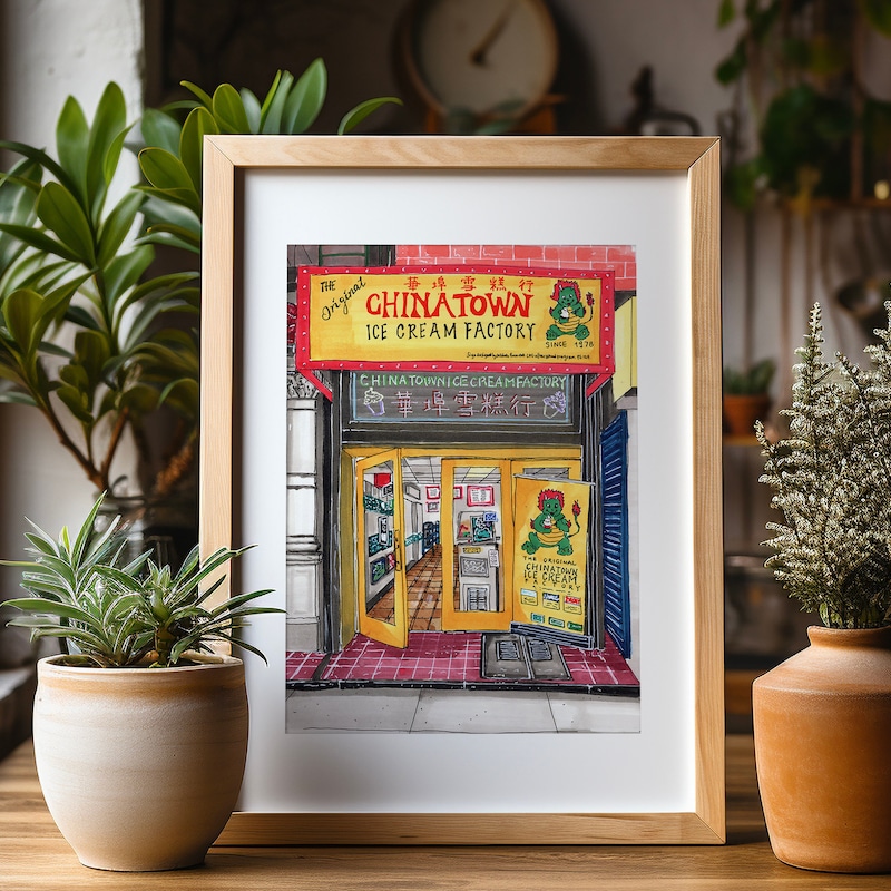 Chinatown Print - Etsy