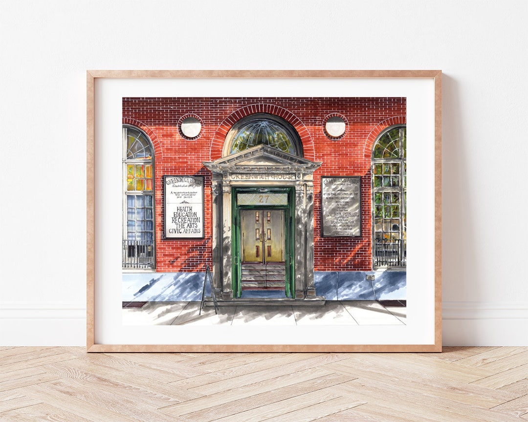 Premium Art Print | Greenwich House Theatre | Greenwich Village | NYC ...