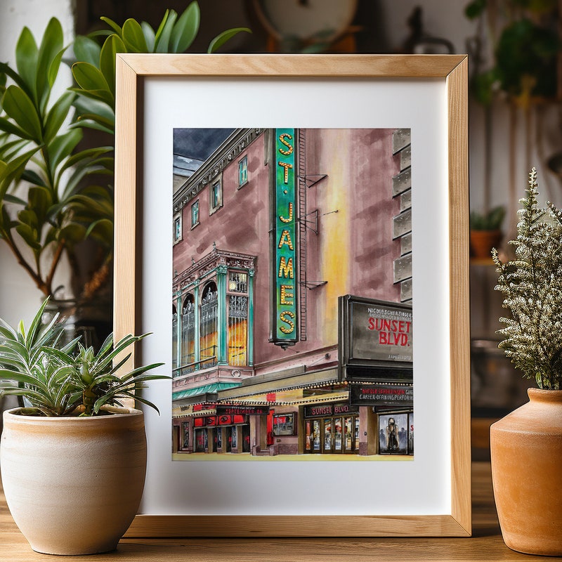 Vertical Print Sunset - Etsy