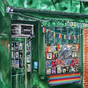Premium Art Print | Cubbyhole Bar | LGBTQIA+ | West Village | NYC ...