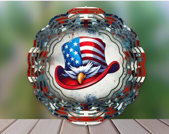 Golf Wind Spinner Sublimation Design, Patriot Golf Windspinner PNG for ...