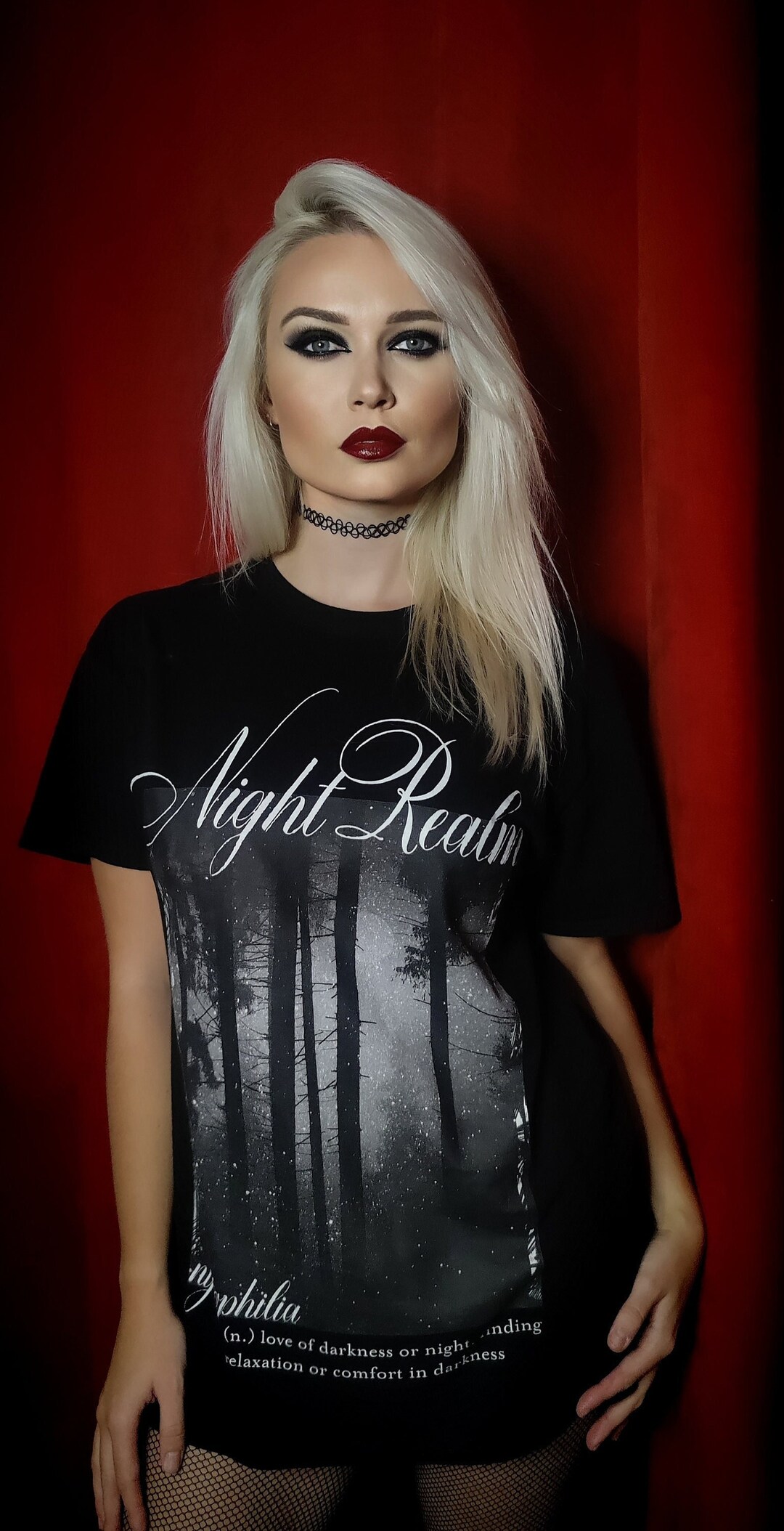 Nyctophilia Nu Goth Dark Streetwear Psychology Gifts - Etsy