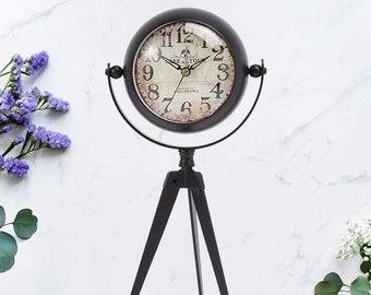 Home Tripod Clock - Etsy