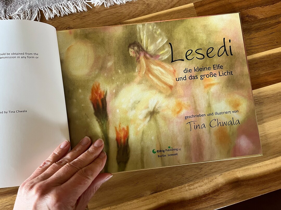 Picture Book lesedi, the Little Elf - Etsy
