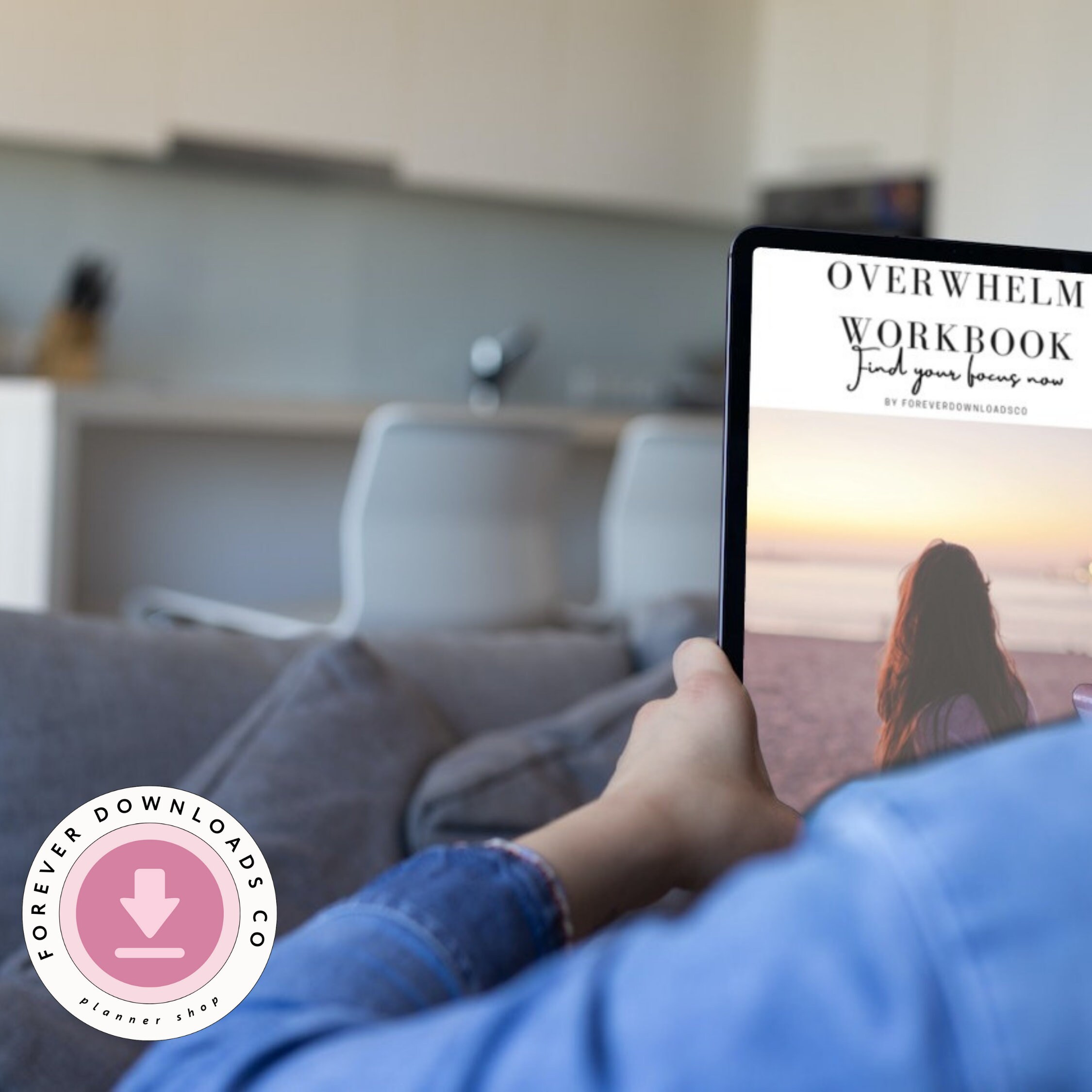 Overwhelm Workbook, Bullet Journal Insert, Get Organized, Anxiety Worksheet, ADHD, HSP, Mental ...