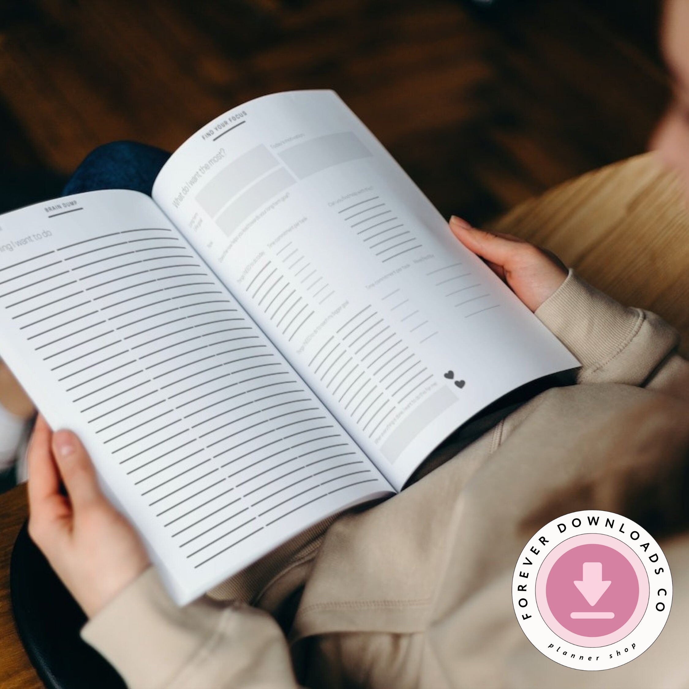 Overwhelm Workbook, Bullet Journal Insert, Get Organized, Anxiety Worksheet, ADHD, HSP, Mental ...