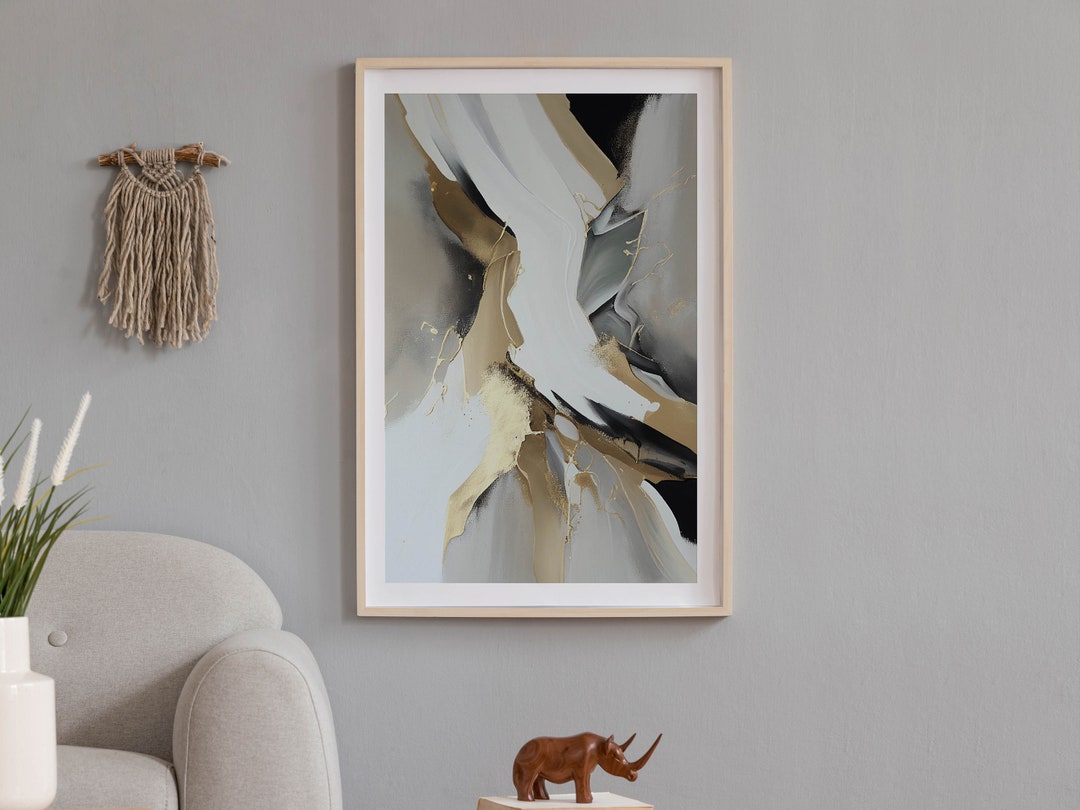 Large Scale Abstract Wall Art Print, Exhibition-quality Digital ...