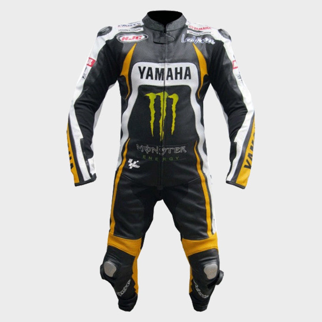 Yamaha Monster One Piece Motorbike Leather Racing Suit - Etsy