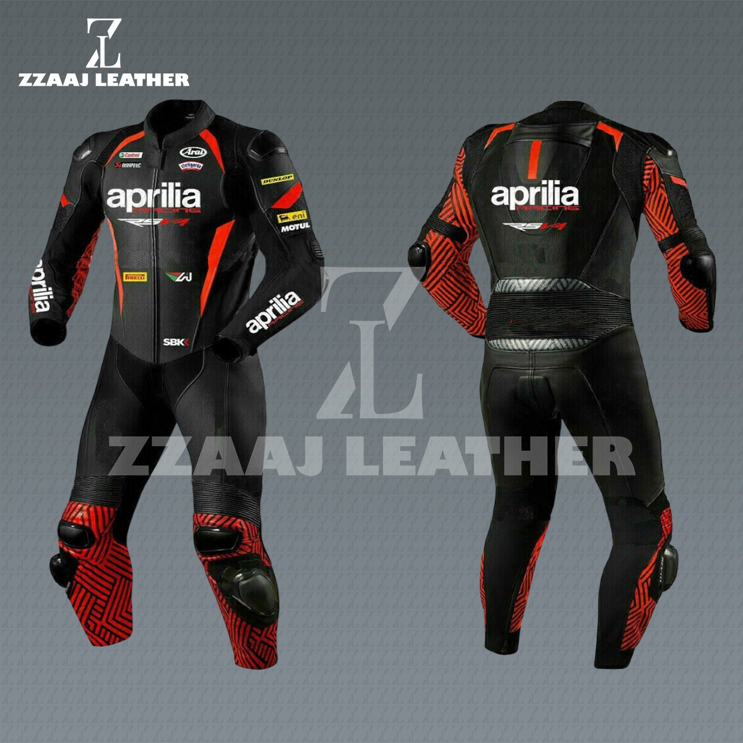 Aprilia RSV4 One Piece Motorbike Leather Racing Suit - Etsy