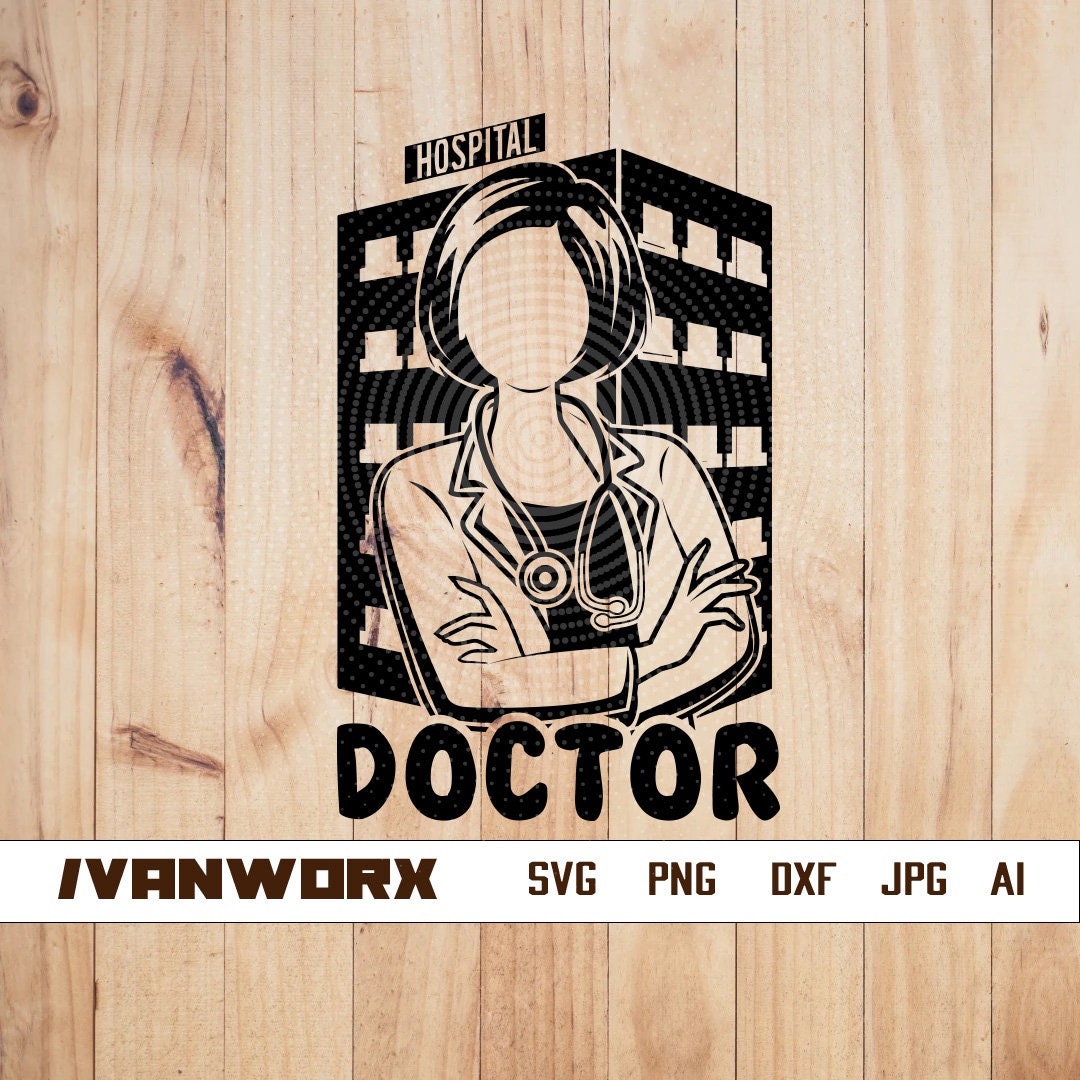Doctor Scene Svg | Life Saver Png | Doctor Cut File | Doctor Clipart ...