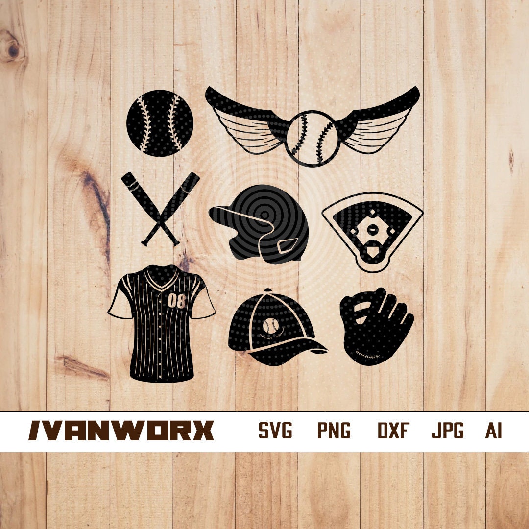Baseball Svg | Baseball Png | Baseball Cut File | Baseball Clipart ...