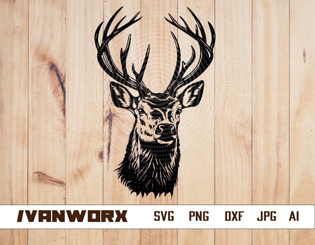 Deer Svg | Deer Head Svg | Deer Hunting Svg | Hunting Svg Files ...