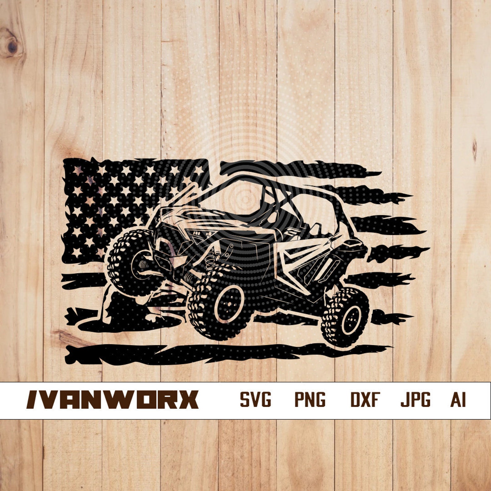 US Offroad Svg | ATV Png | Offroad Stencil | Offroad T-shirt Design ...