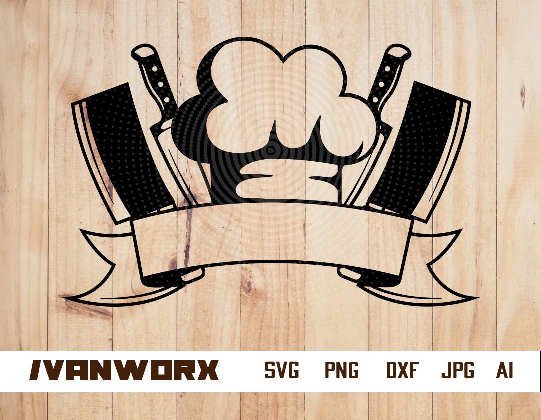 Chef Tools Svg | Cooking Tools Svg | Chef Dad Svg | Restaurant Monogram ...