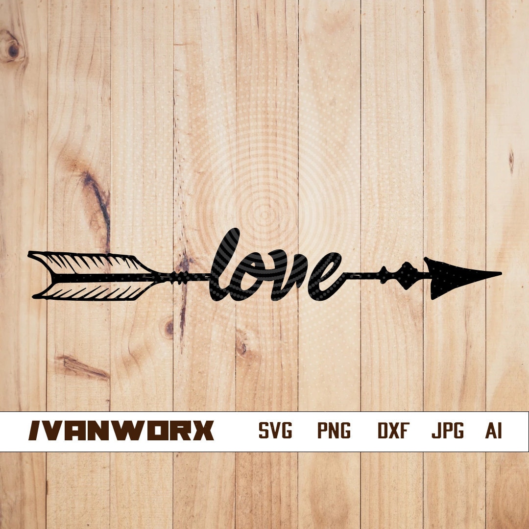 Love Arrow Svg | Love Svg | Arrow Svg | Love Png | Valentine's Day Png ...