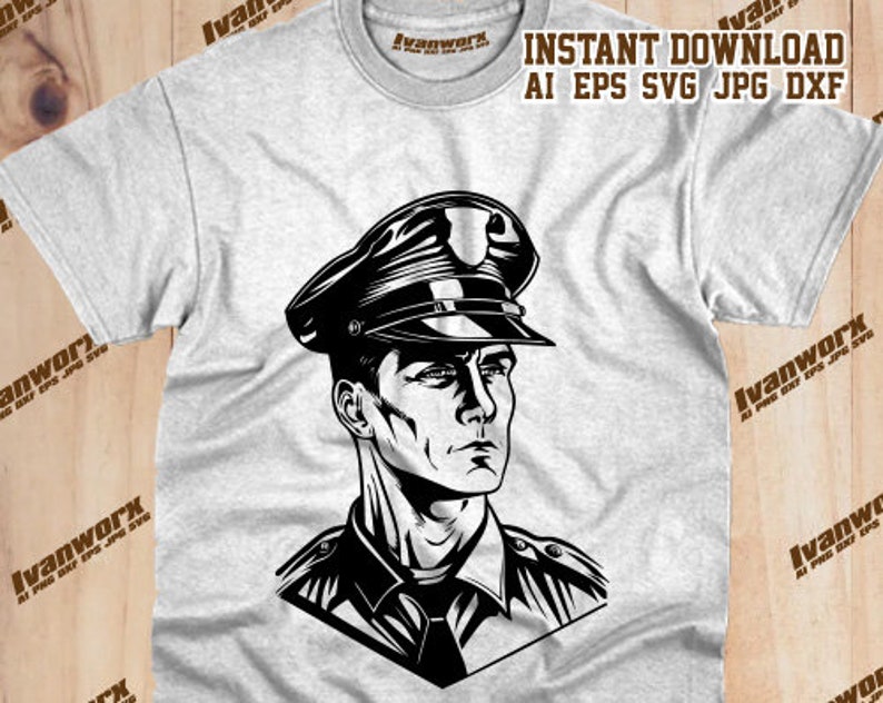 Police Officer Svg | Police Svg | Police Man Svg | Police Clipart ...