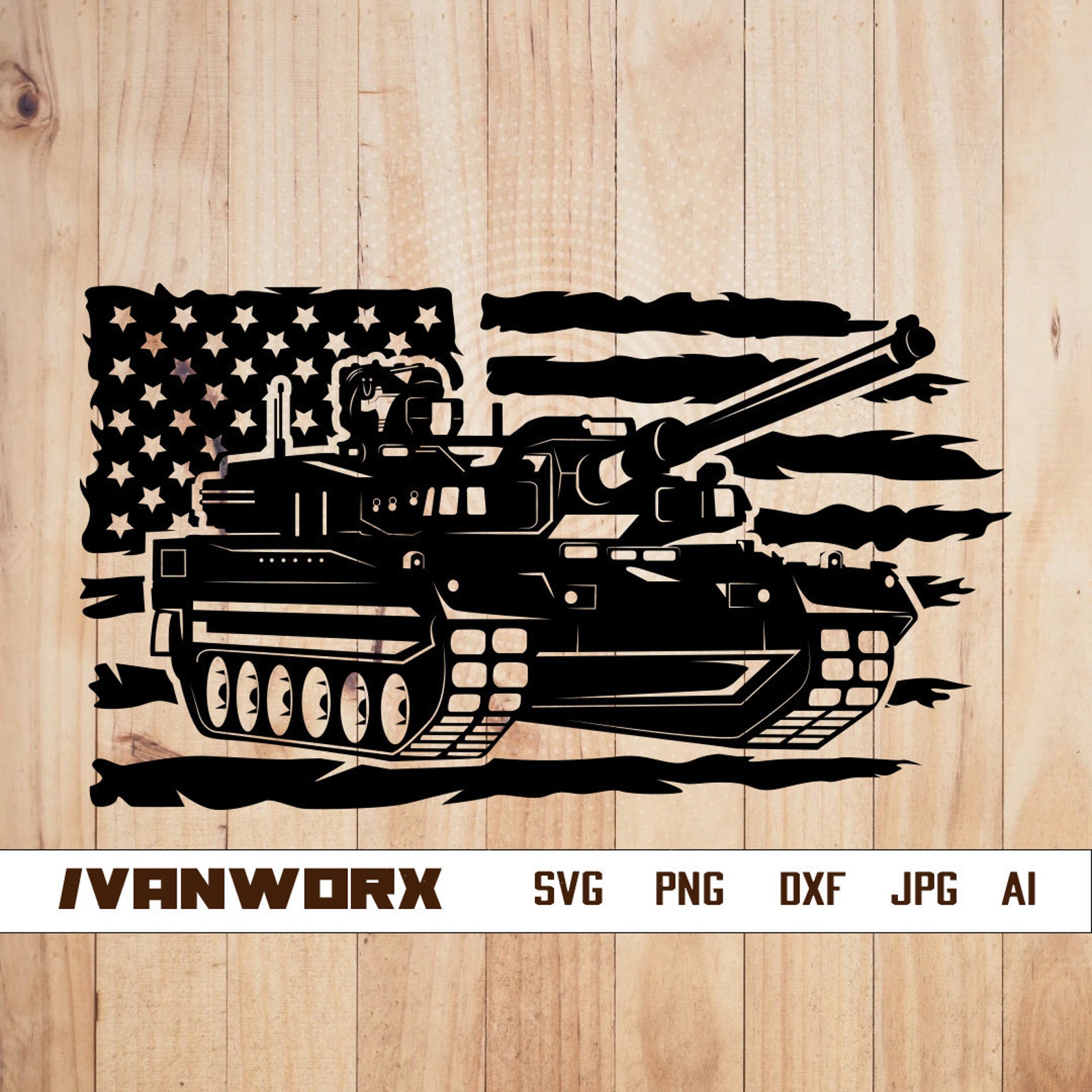 US Military Tank Svg Military Tank Png Military Tank T-shirt Design ...