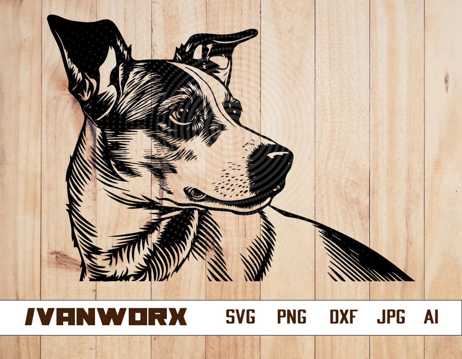 Jack Russell, Jack Russell SVG, Jack Russell Peeking Dog Svg, Jack ...
