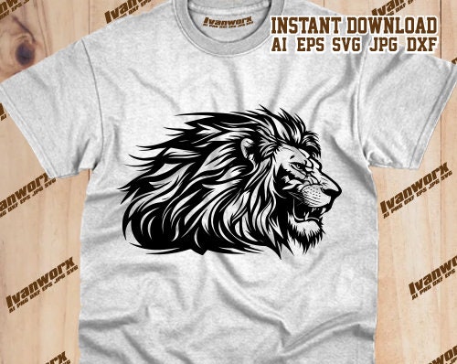 Lion Head Svg Wild Animal Clipart Zoo Crew Shirt Png Safari Life ...