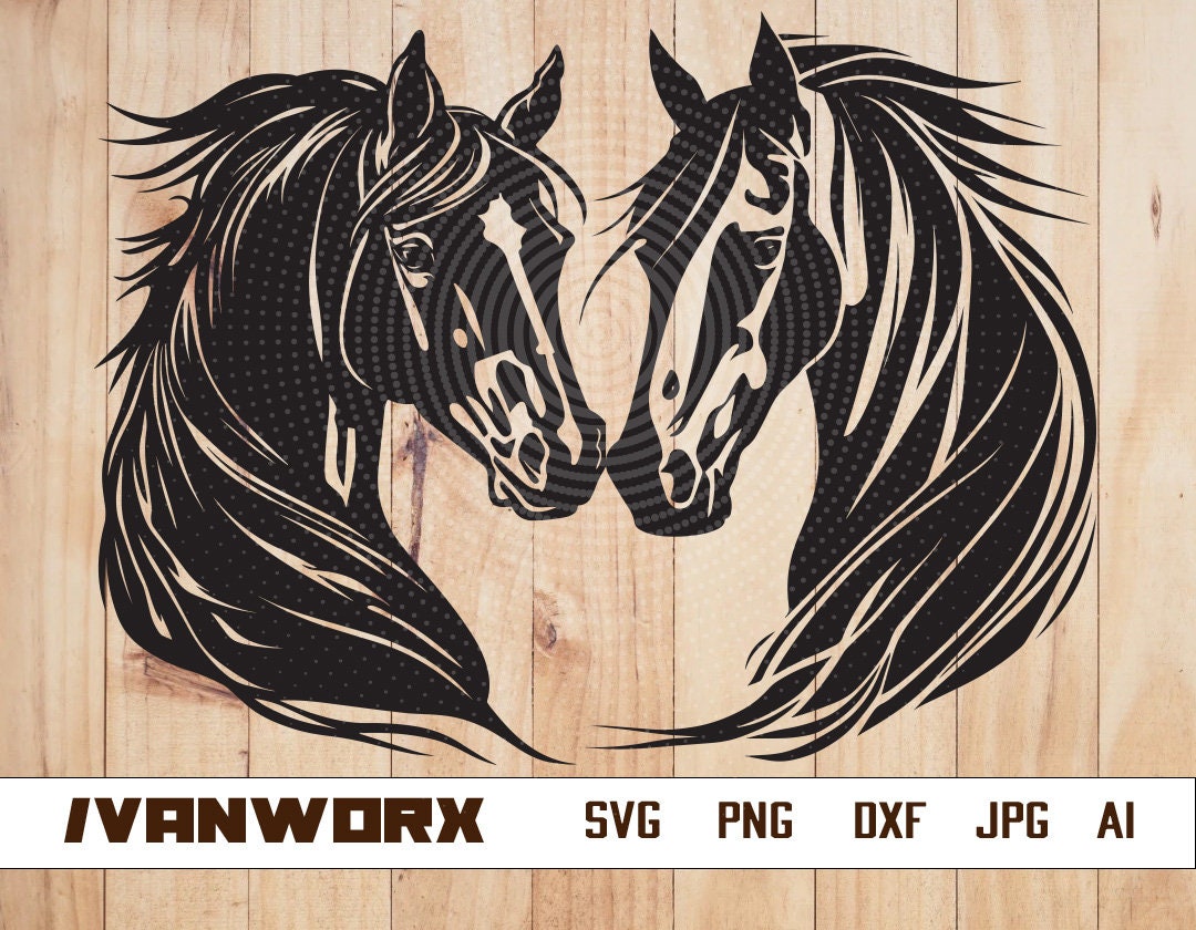 Horse SVG Horse SVG Horse Cut File Horse Silhouette Horse Vector Horse ...