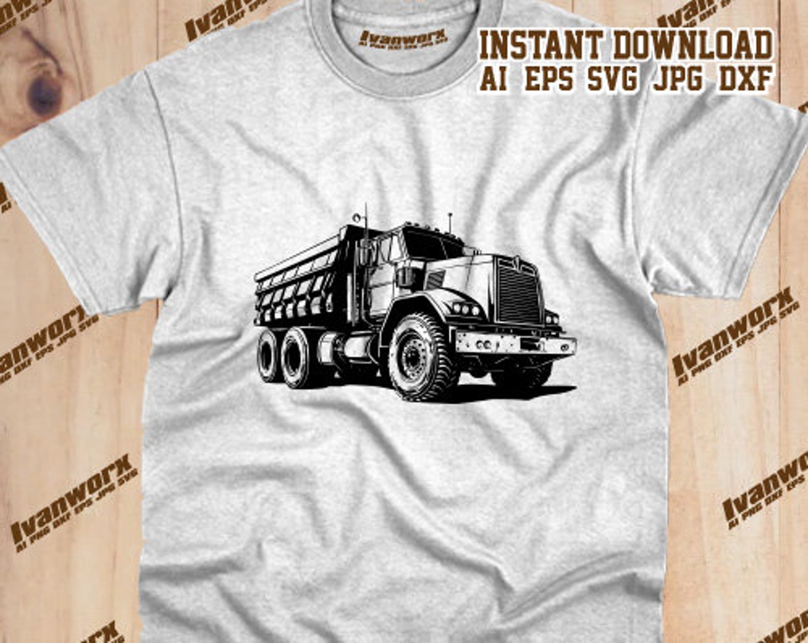 Large Quarry Truck Svg Haul Trucks Clipart Mining Truck Cut File Heavy ...