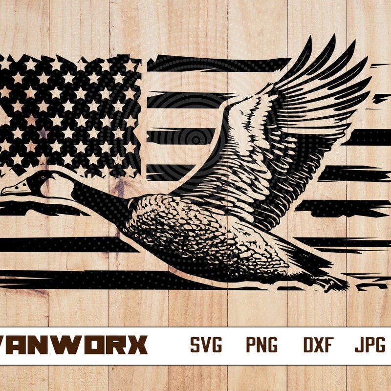 Geese Hunting Svg - Etsy