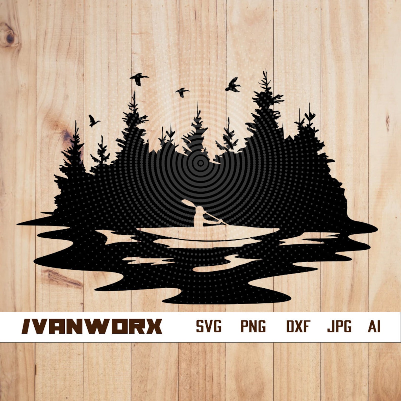 Kayaking Scene Svg Kayaking Scene Kayaking Png Boating Png Kayaking ...