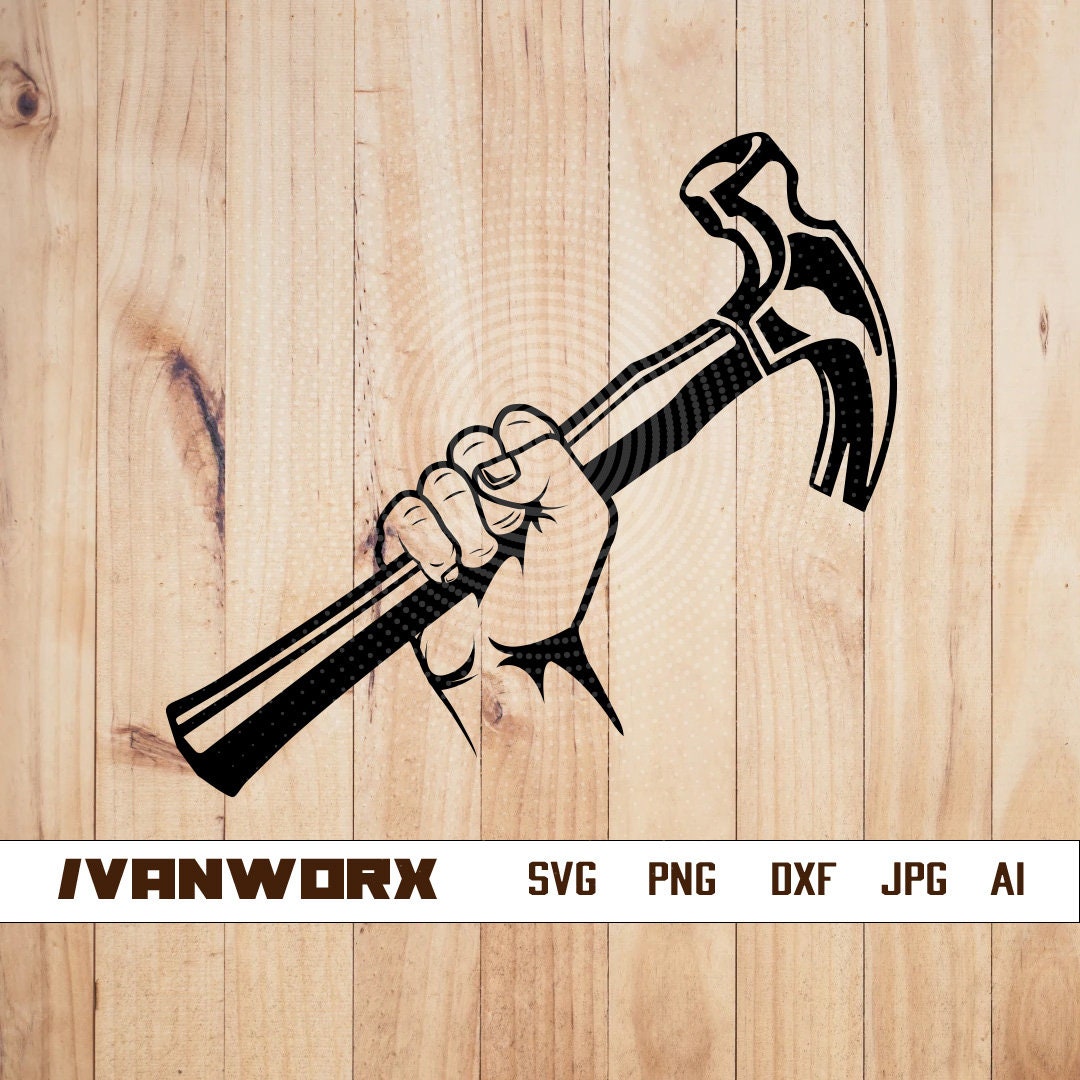 Carpenter Svg Carpenter Clipart Carpenter Cut File Carpenter Stencil ...