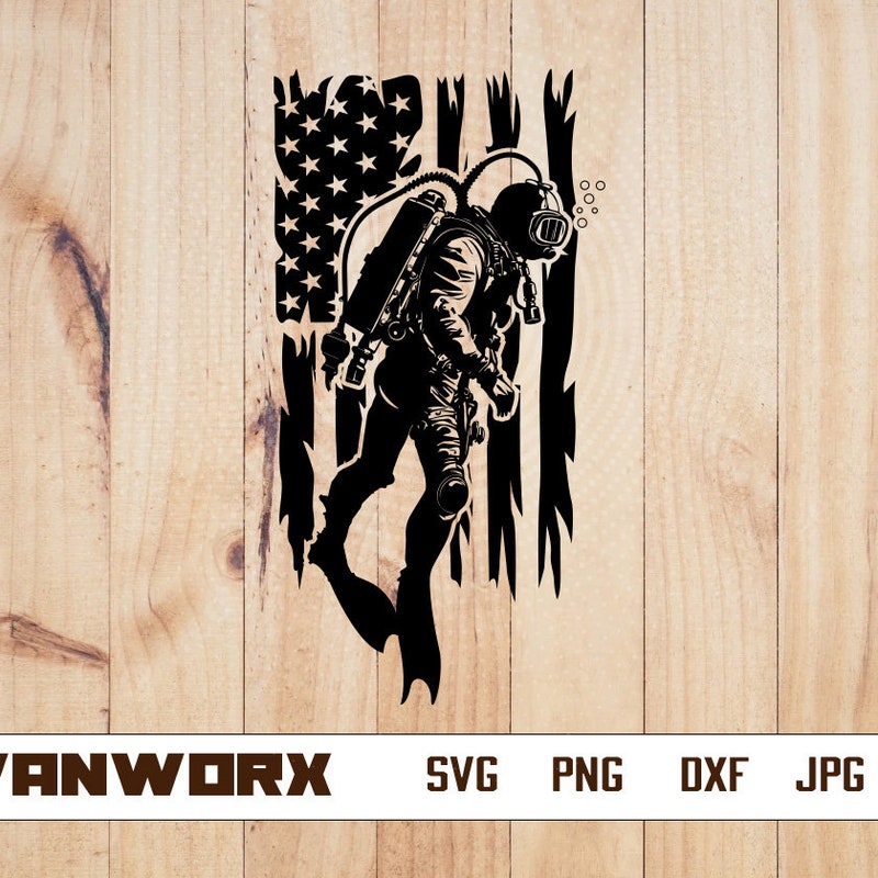 Deep Sea Diver Art - Etsy