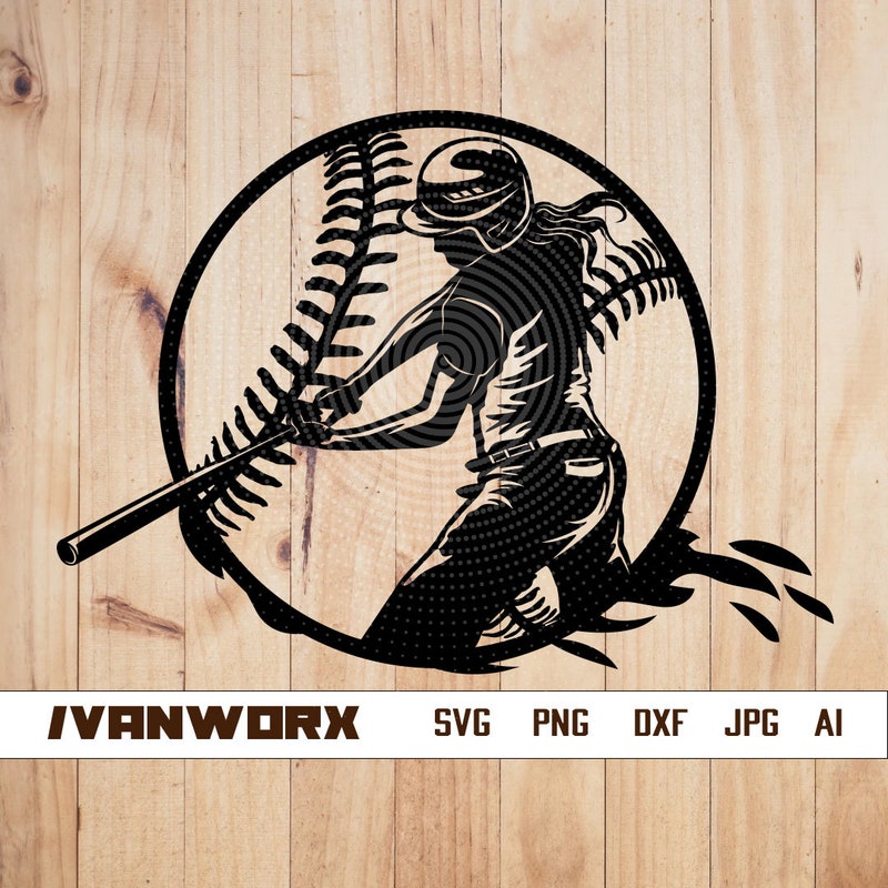 Softball Svg - Etsy