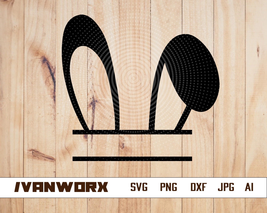 Bunny Ears Svg | Easter Svg | Easter Bunny Svg | Bunny Svg | Rabbit ...