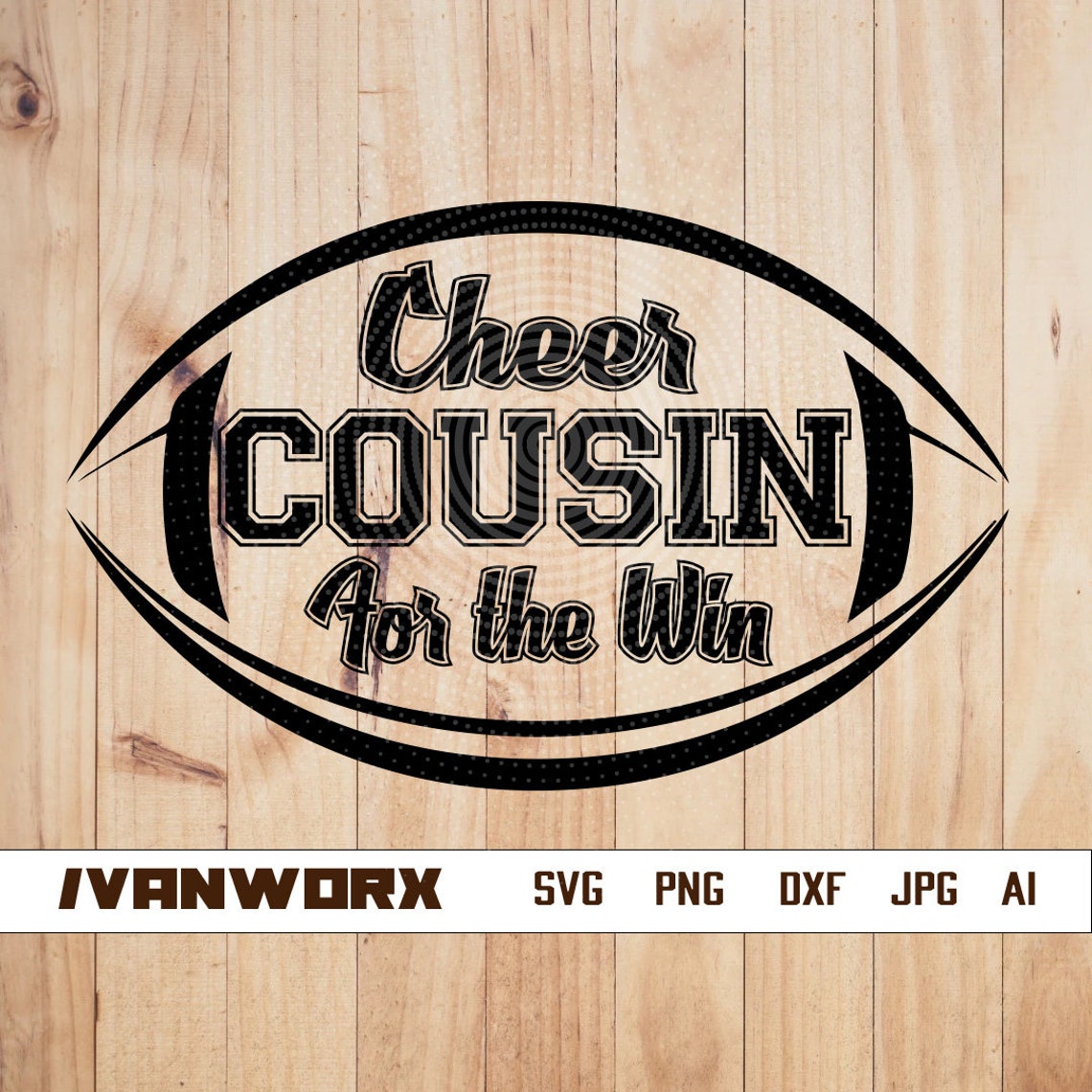 Cheer Cousin Svg | Cousin Png | Cheer Cut File | Cousin Clipart | Cheer ...