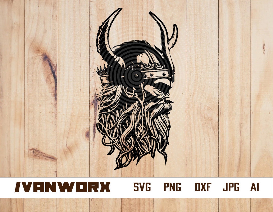 Viking Svg Viking Clipart Viking Cutfile Valhalla Svg Viking Png Norse ...