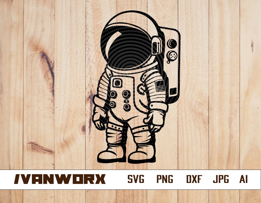 Cute Space Astronaut SVG | Spaceman SVG | Universe SVG | Planet Svg ...