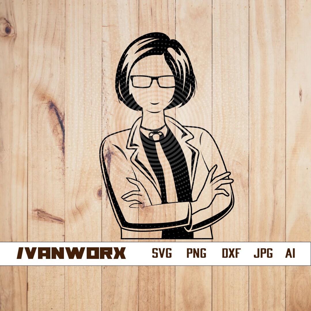Teacher Svg | Professor Png | Mentor Cut File | Teacher Clipart ...