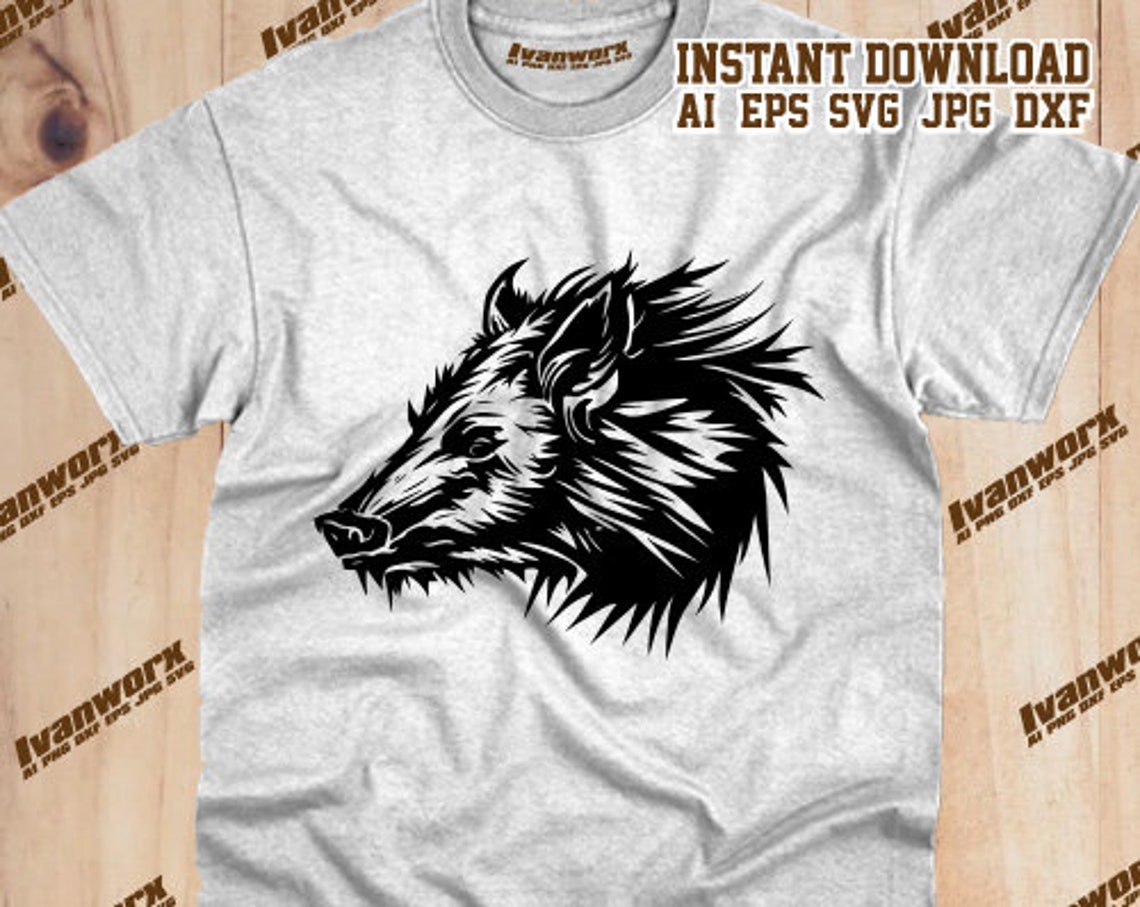 Wild Pig Svg Wild Boar Svg Wild Boar Png Wild Boar Scene Svg Wild ...