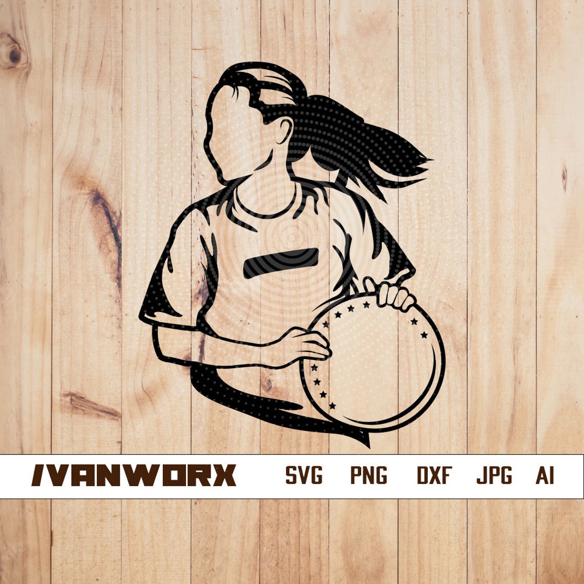 Frisbee Svg Ultimate Sport Png Frisbee Girl Cut File - Etsy